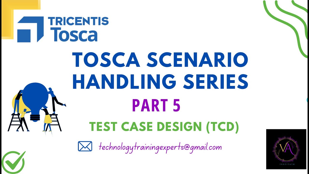 Lesson 5 | Tosca Test Case Design (TCD) - Part 1 | Tosca Project ...