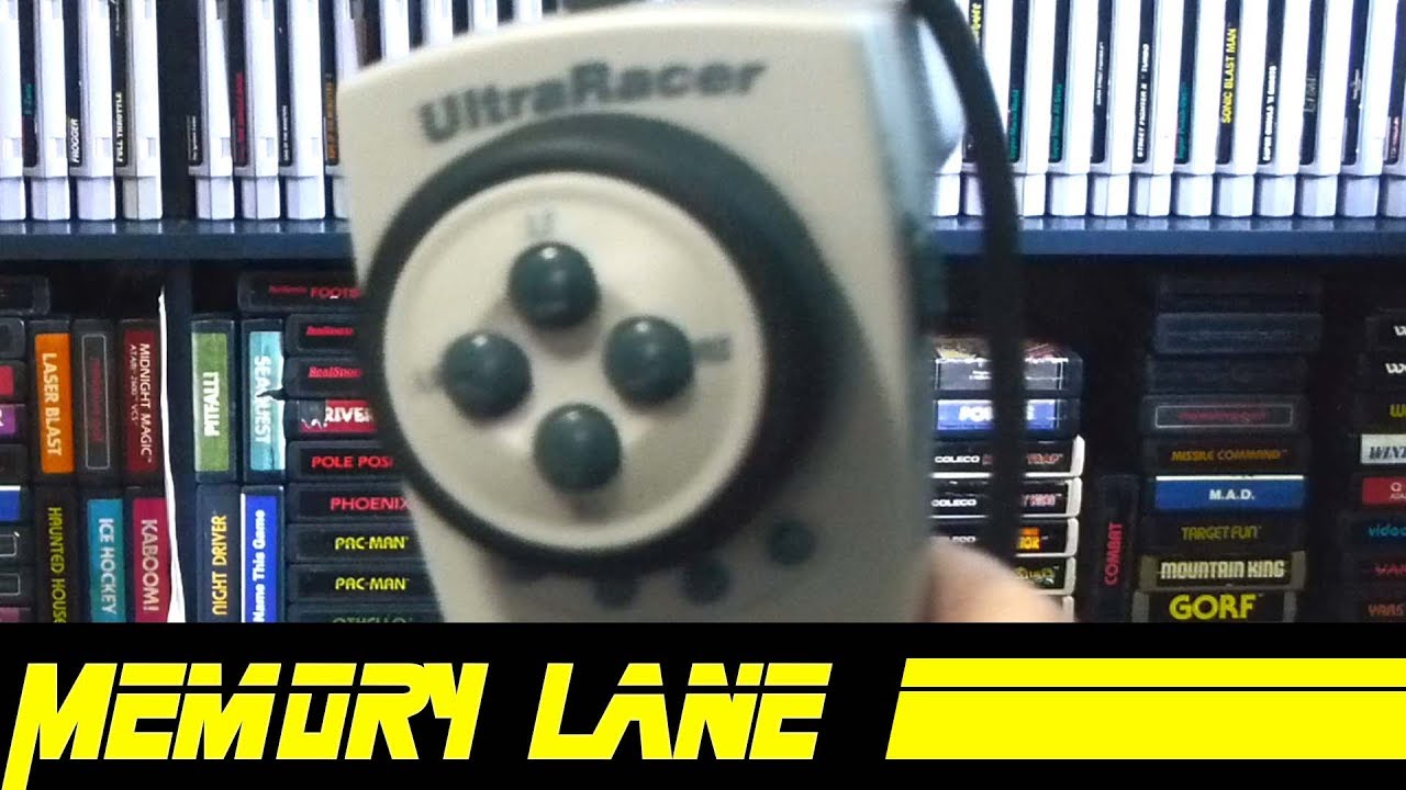 Ultra Racer Controller for PlayStation (Memory Lane) - YouTube