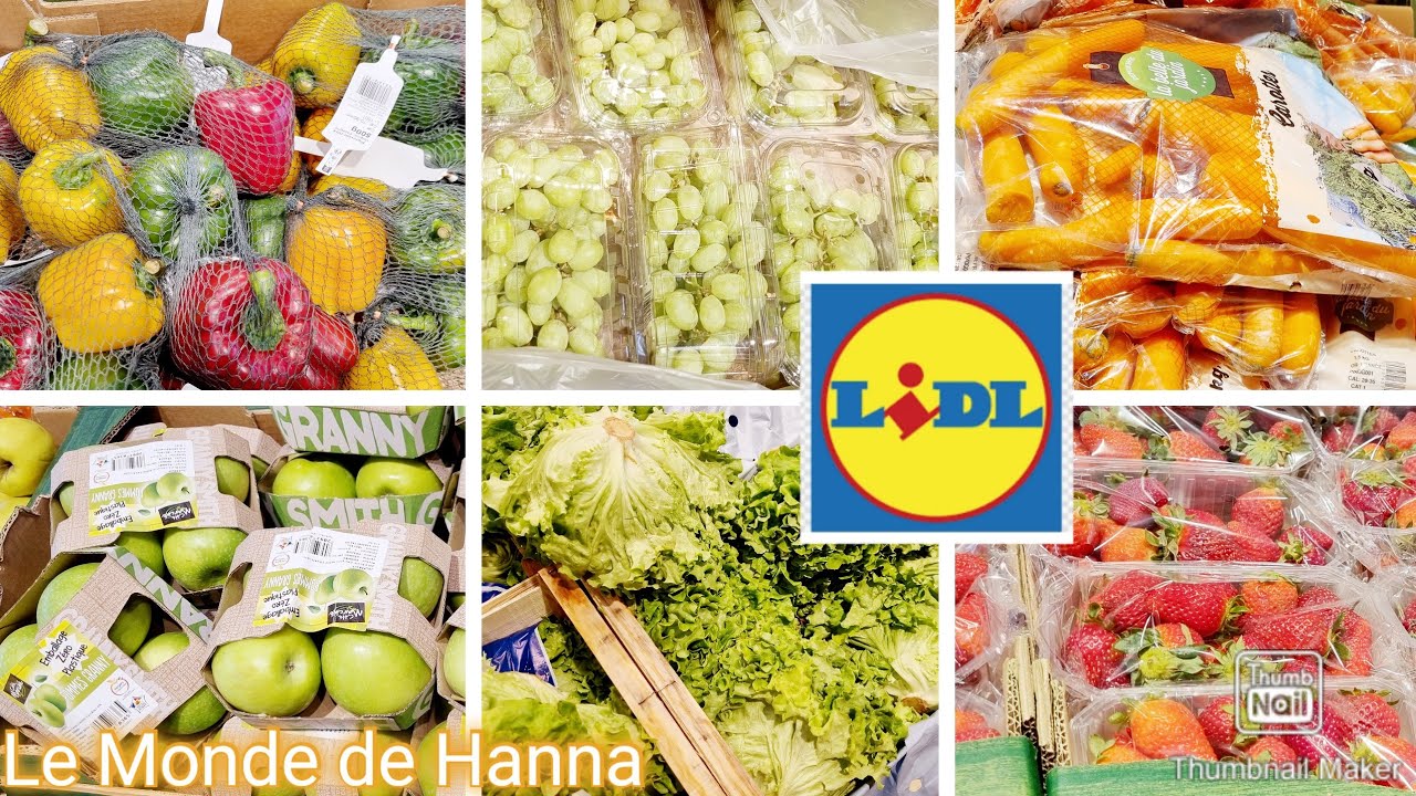 LIDL FRANCE ARRIVAGE 18-04 SPECIALE FRUITS ET LÉGUMES 🍒 - YouTube