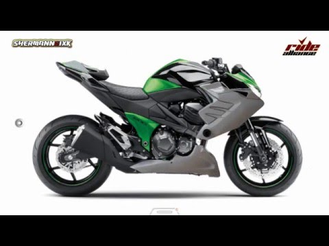 Kawasaki z800 design plan - YouTube
