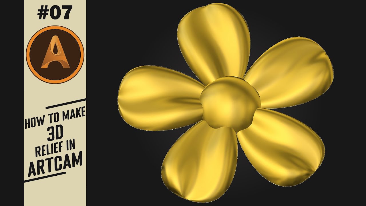 ArtCAM 3D Carving: Step-by-Step Guide / #07 - YouTube
