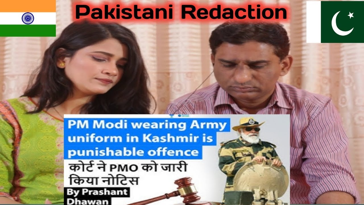 Pakistani Reacts to PM Modi wearing army uniform is Punishable? कोर्ट ...