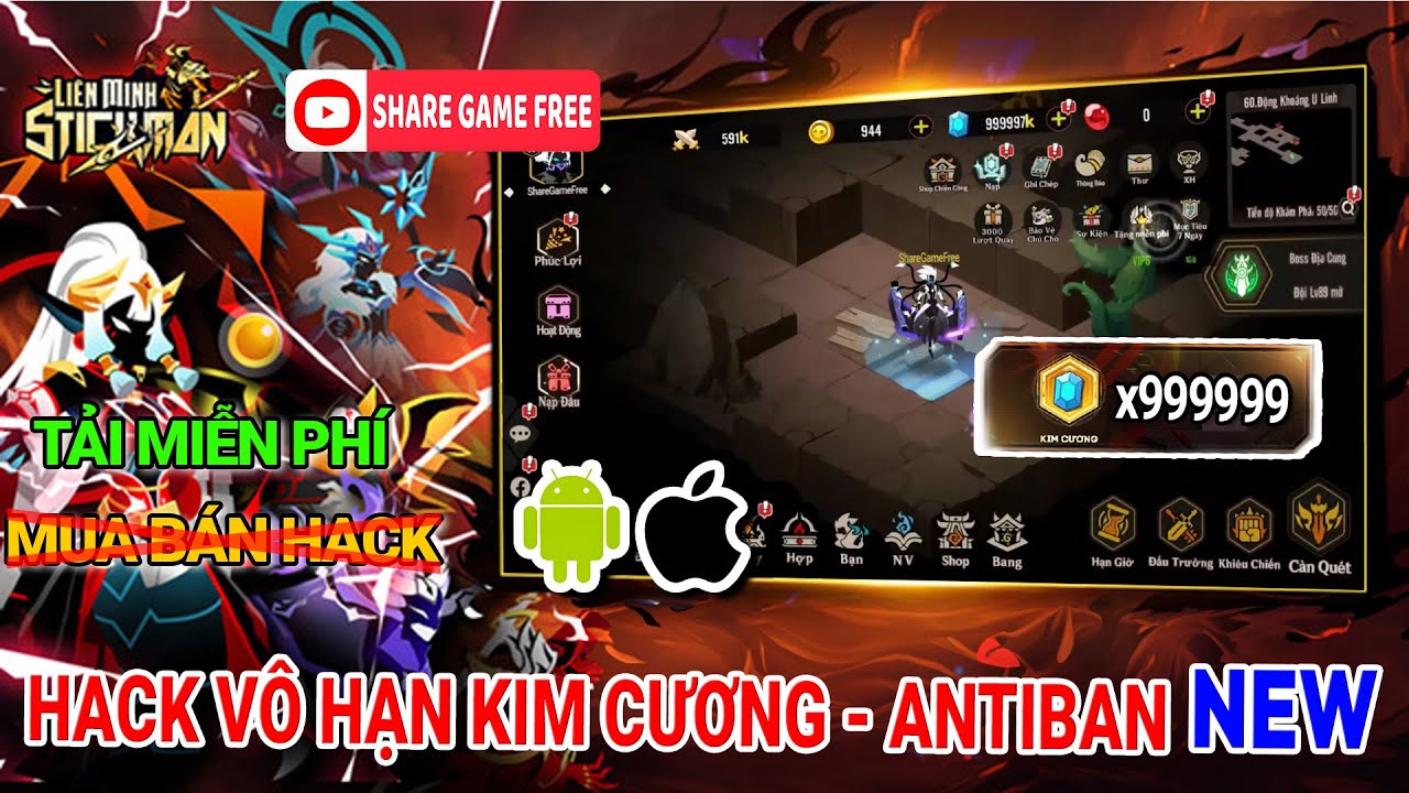 Hack Liên Minh Stickman V2.1 Cho Android Và IOS Miễn Phí | Vô Hạn Kim ...