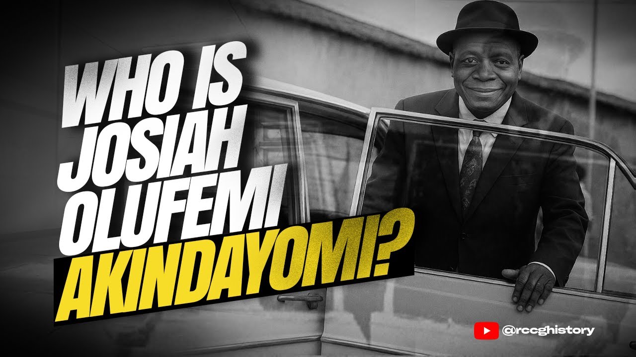 Best Documentary of Rev. Josiah Olufemi Akindayomi (RCCG founder) - YouTube
