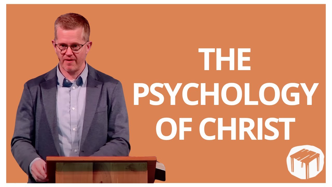 The Psychology of Christ (Mark 14:32-42) - YouTube