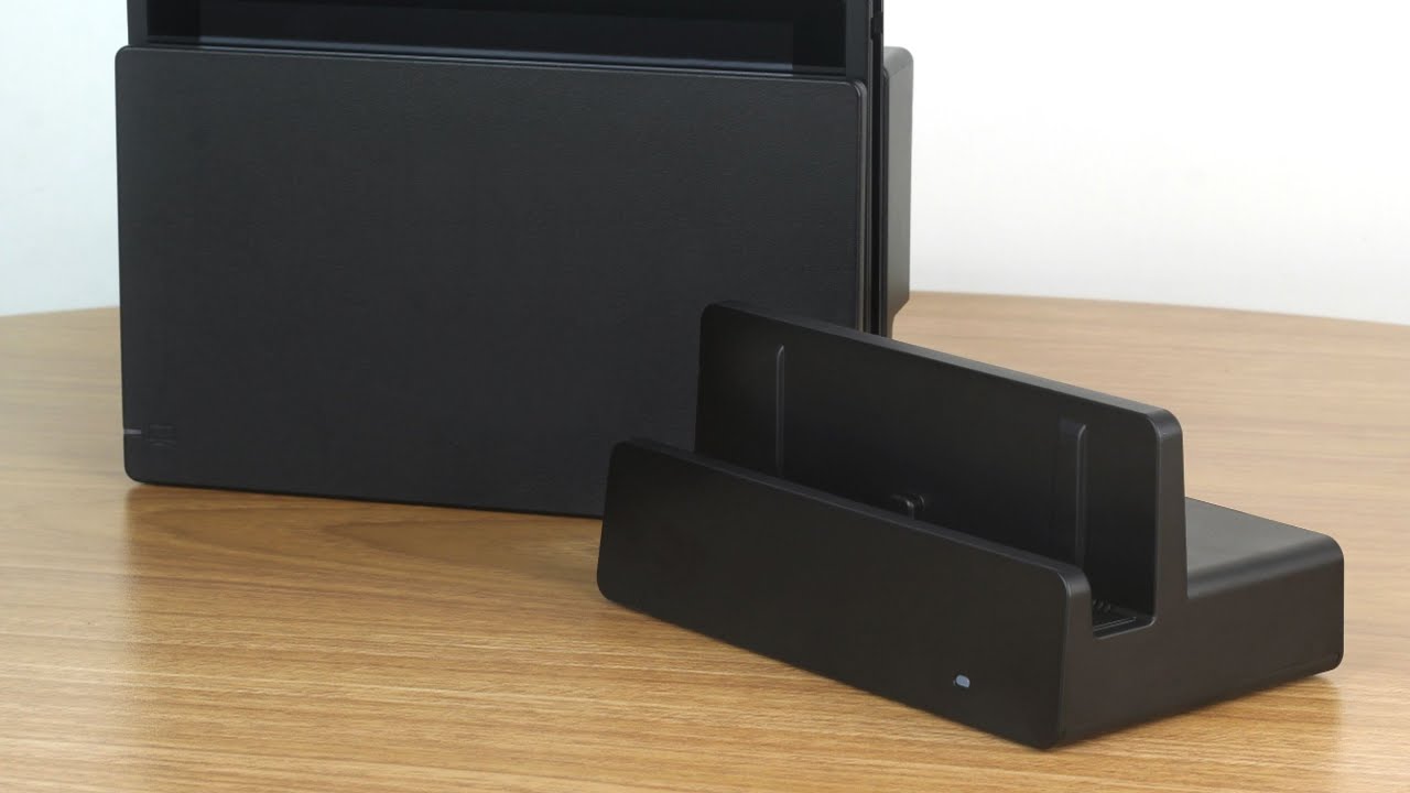 Rocketfish switch alternative TV dock - YouTube