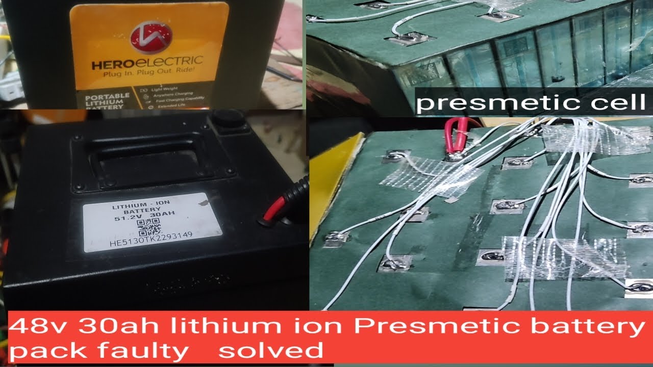 Problem solved Hero electric scooter lithium ion Presmetic 48v 30ah ...