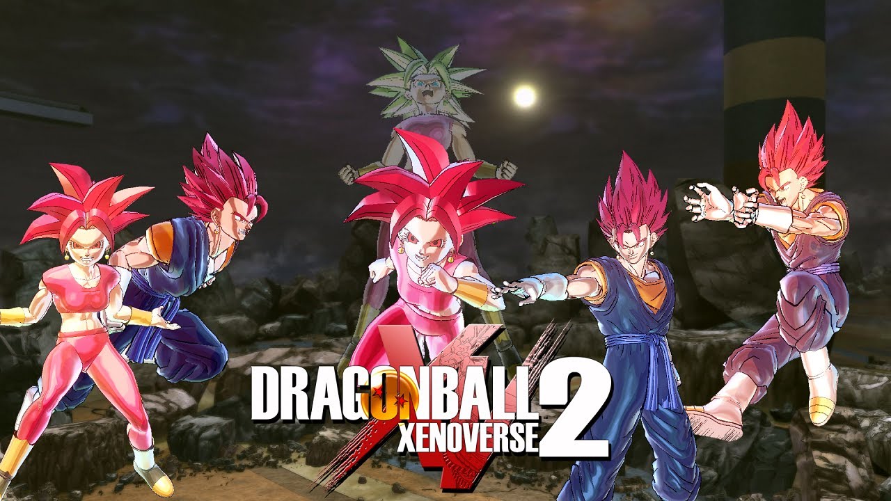 DBXV2 Mod Showcase - SSG Kefla VS SSG Vegito - YouTube