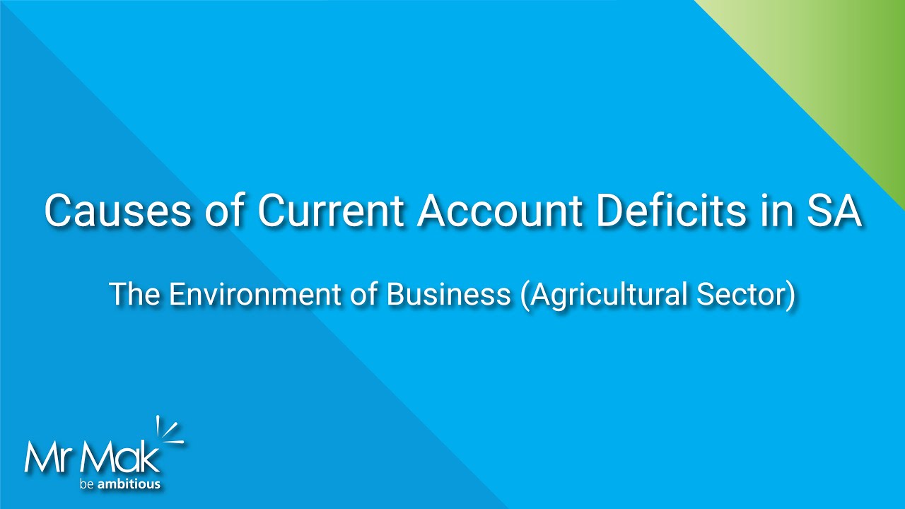 Causes of Current Account Deficits in SA - YouTube