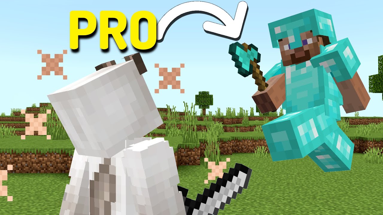 I Turned Him Into A Minecraft PRO - YouTube