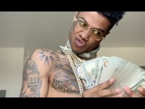 Blueface Counts So Much Money Has To Keep Counting - YouTube