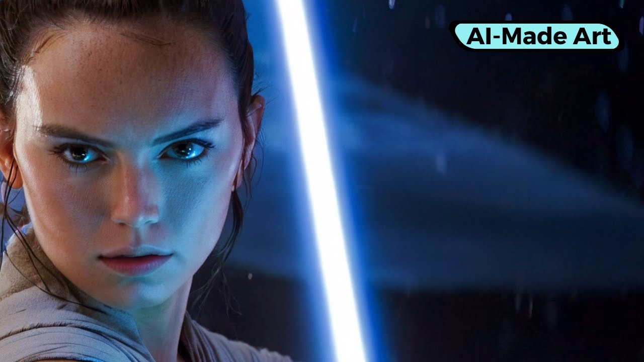 REY SKYWALKER from STAR WARS reimagined - AI Generated | by AI-Made Art ...