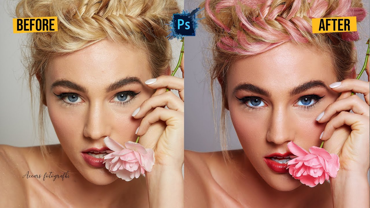 Frequency Separation and Color Adjustment: Advanced Photoshop Photo ...