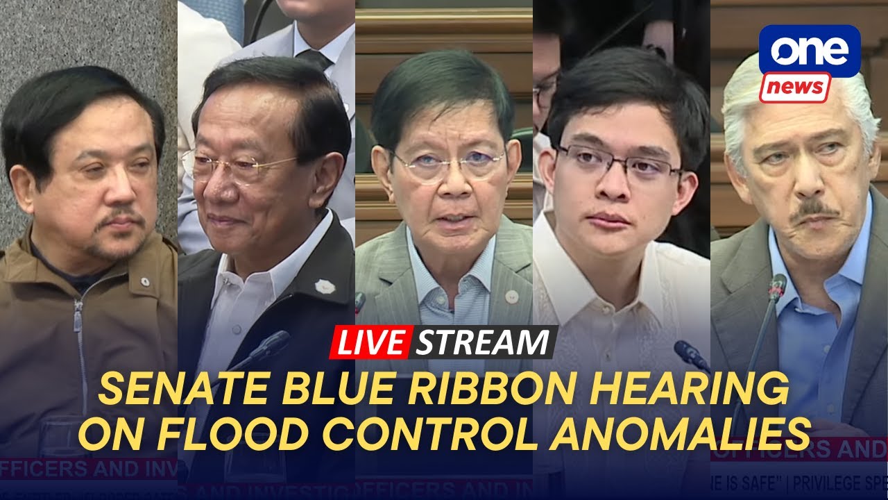 LIVE | Senate Blue Ribbon hearing on flood control project anomalies ...