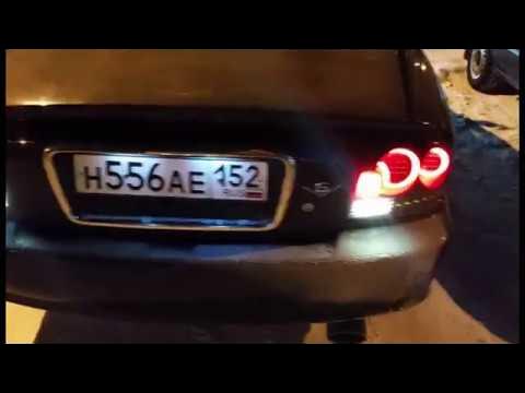 Хюндай Соната ЕФ тюнинг задних фонарей - YouTube