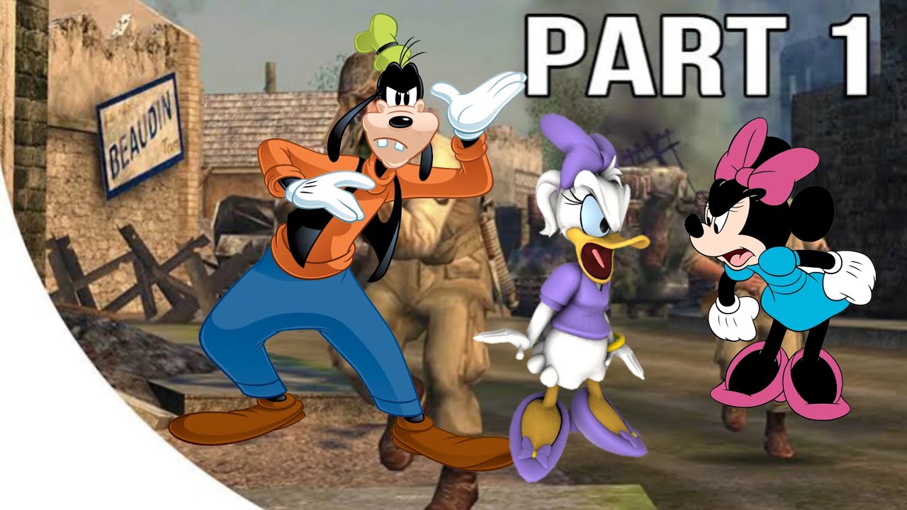 Call of Duty 1 101st Airborne MINNIE GOOFY ROCKY CHASE MIME DORY MUSHU ...