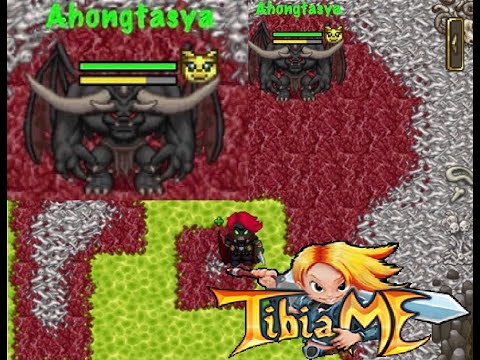 New Pet BlackDemon How to get - TibiaME - YouTube