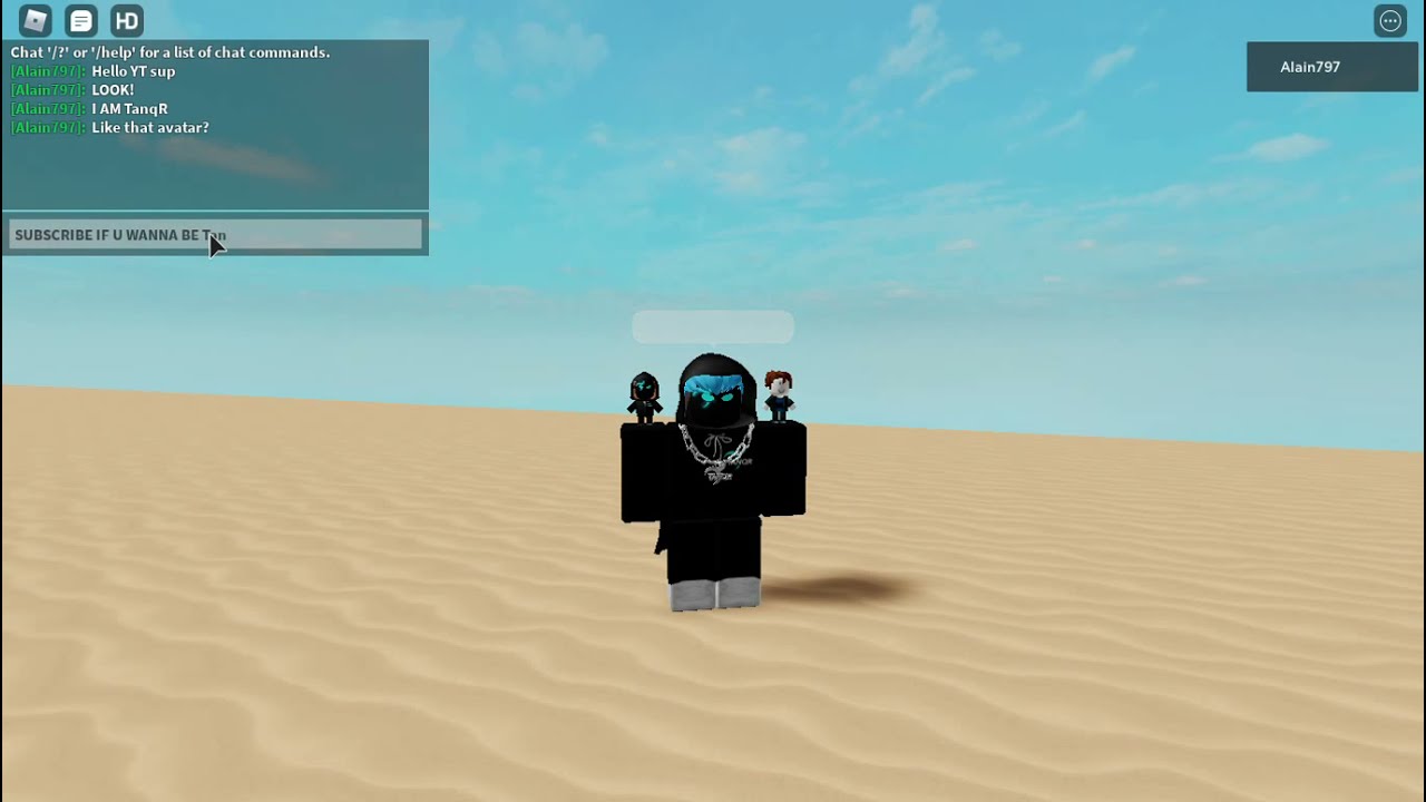 I AM TanqR!!!!!!!! (ROBLOX OUTFIT) - YouTube