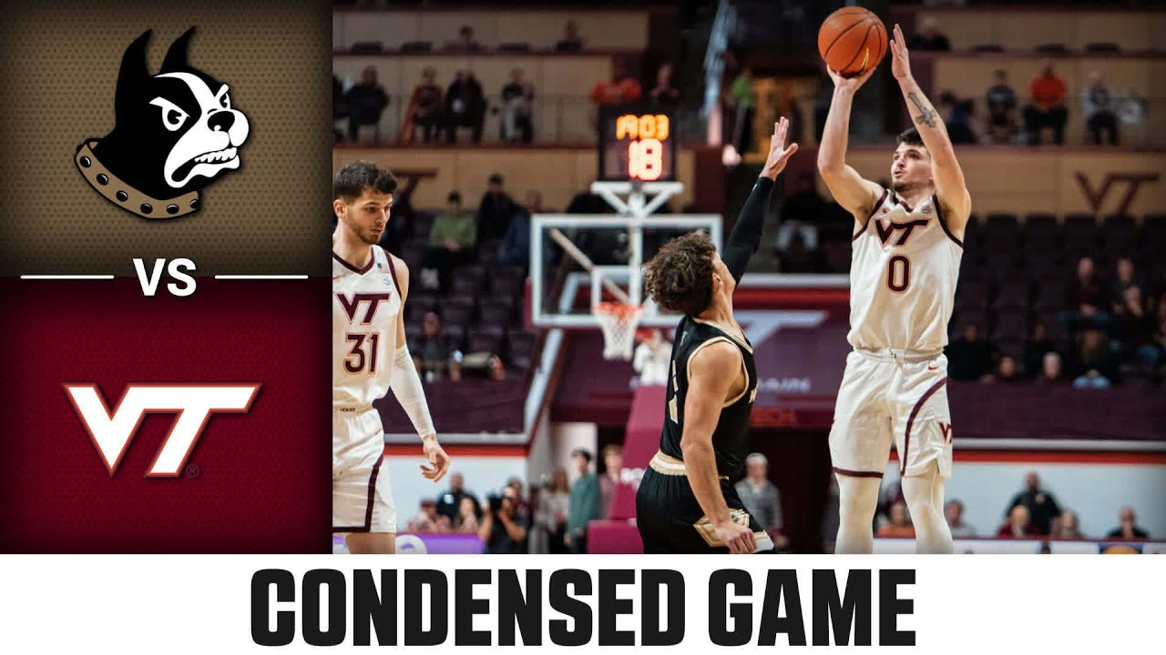 Wofford vs. Virginia Tech Condensed Game | 2023-24 ACC Men’s Basketball ...