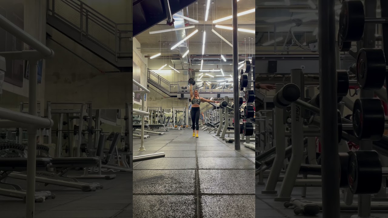 Single Arm Overhead DB Carry - YouTube