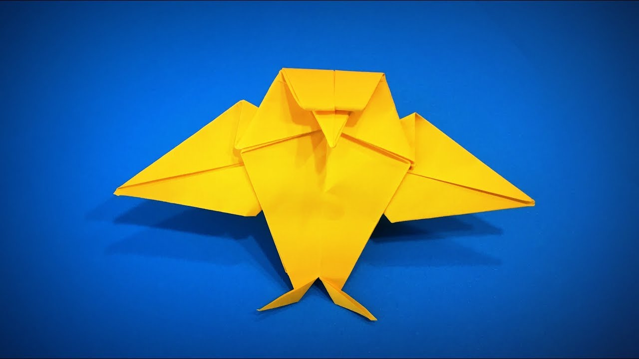 Origami Owl | How to Make a Paper Owl (Paper Bird) DIY | Easy Origami ...