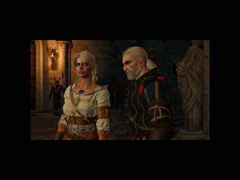 The Witcher 3 - Ciri meeting Emhyr and the road to Bald mountain - YouTube