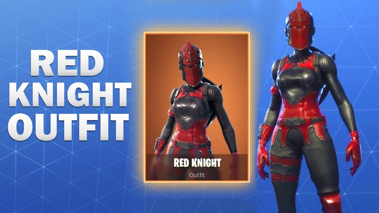 Red knight Skin Showcase - YouTube