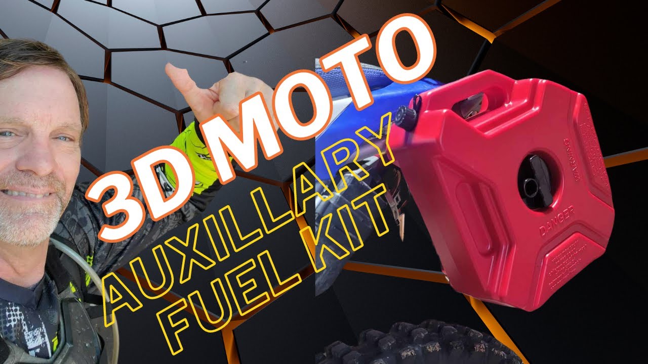 Transform your WR250r with 3D Moto Auxiliary Fuel Tank - YouTube