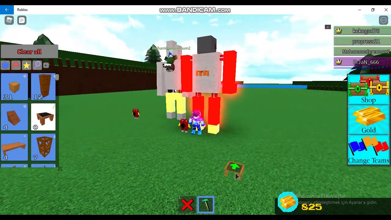 ROBLOX| Build A Boat robot yapımı |GEMİ YAPMA OYUNU - YouTube