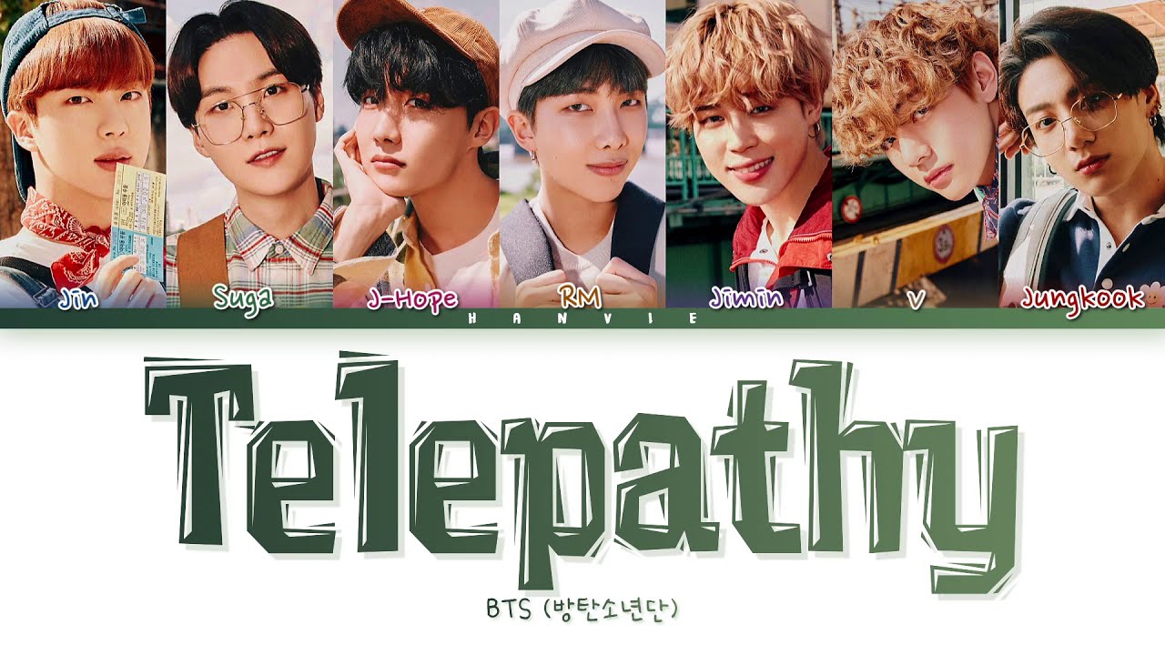 BTS (방탄소년단) – 'Telepathy (잠시)' Color Coded Lyrics (Han/Rom/Eng) - YouTube