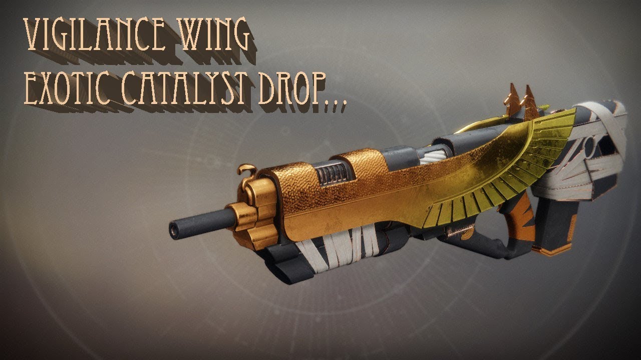 VIGILANCE WING CATALYST DROP IN IRON BANNER ~ During Live Stream ...