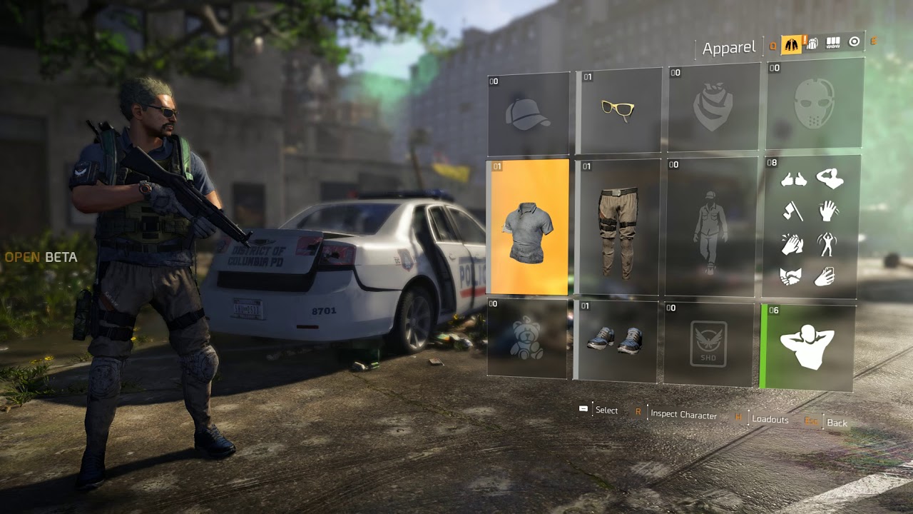 Where is Appearance Customization Menu Division 2 - YouTube