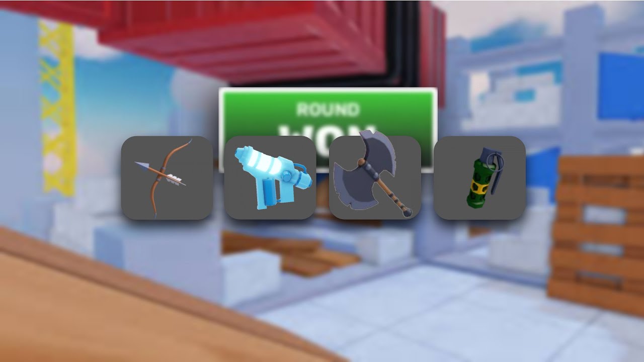 I chose random weapons ONLY in Rivals (Roblox) - YouTube