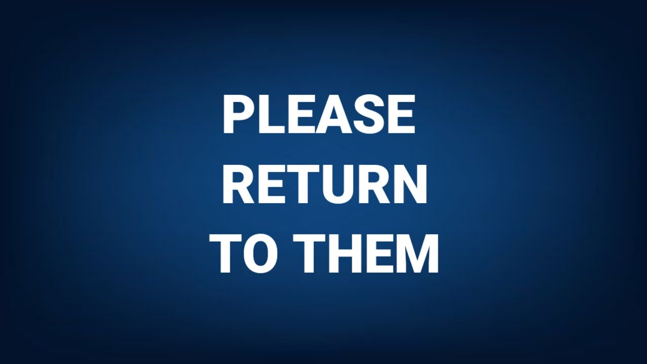 Angel message: PLEASE RETURN TO THEM || God message - YouTube