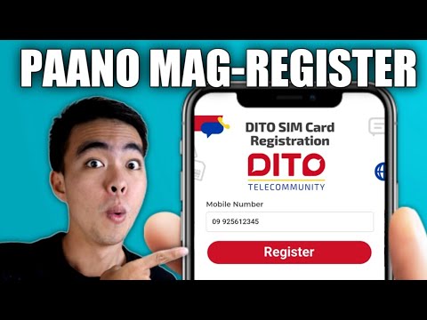 How to Register DITO SIM Card (Full Guide) - YouTube