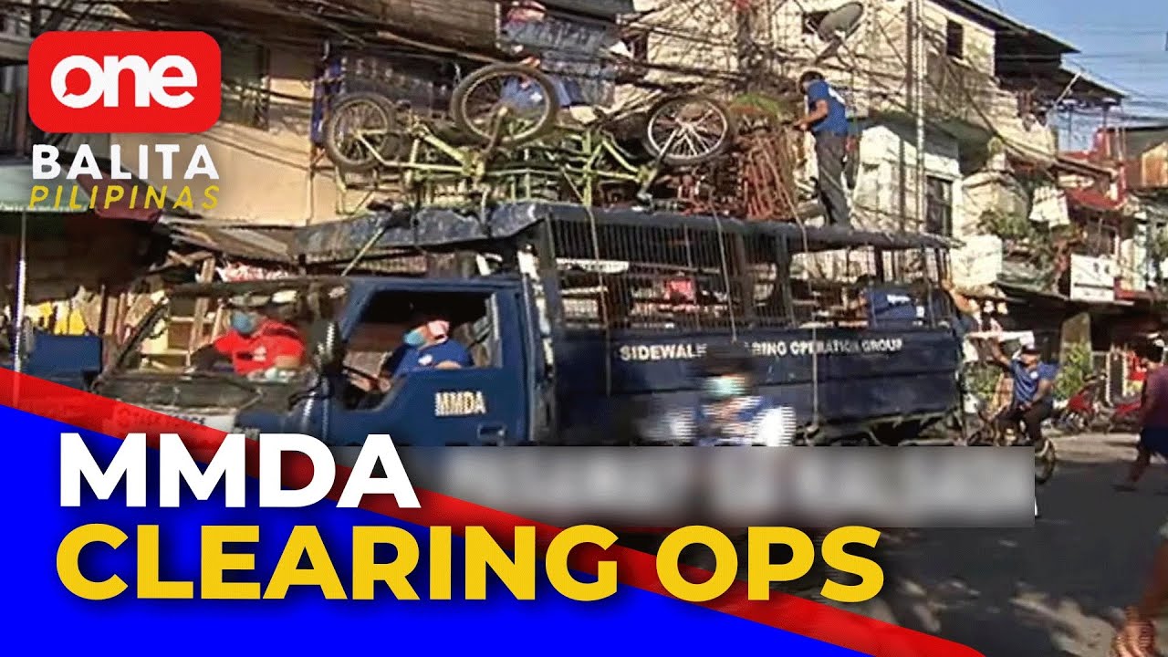 MMDA patuloy sa clearing operations - YouTube