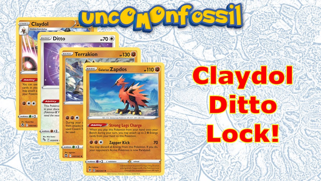 Update Claydol Ditto Lock with Paldea Evolved Cards - YouTube