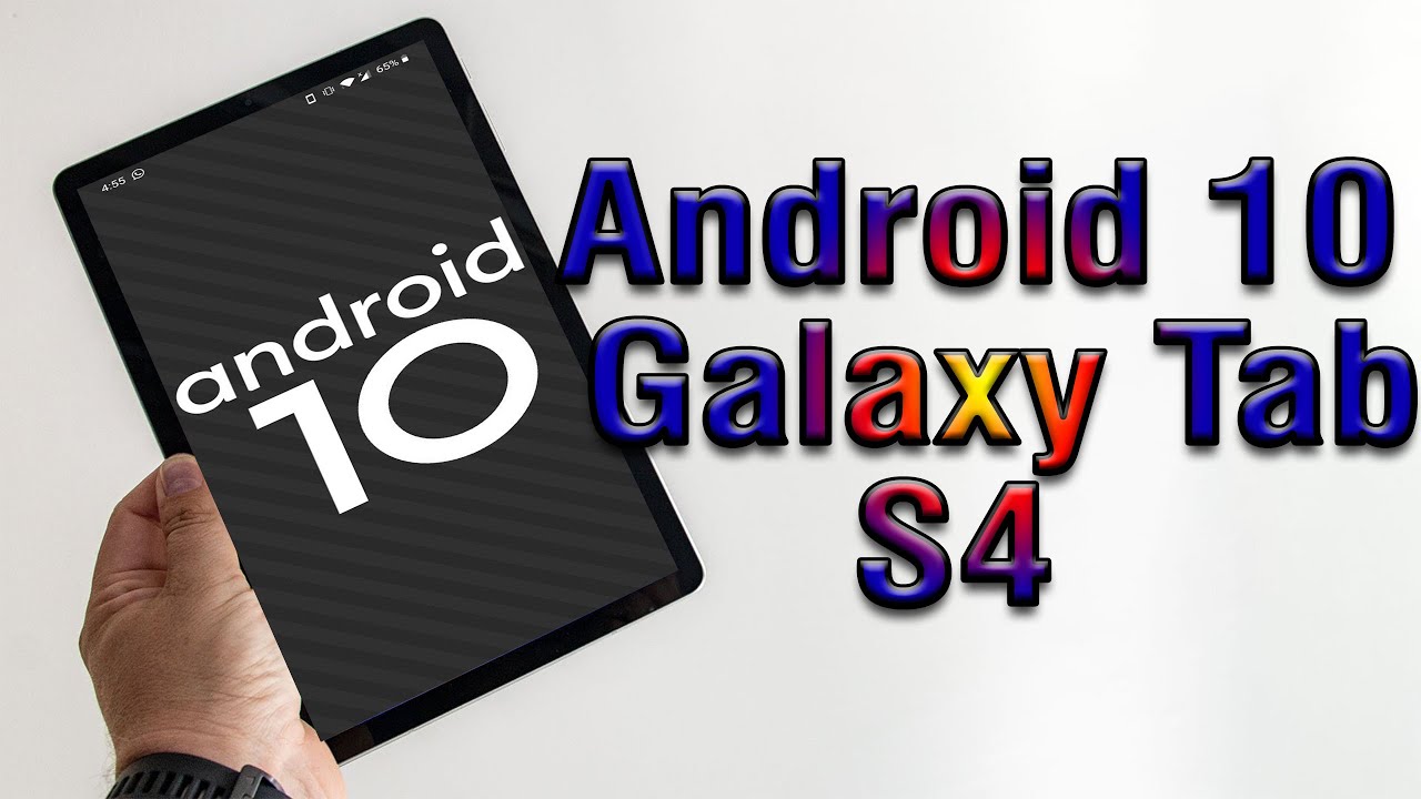 Install Android 10 on Galaxy Tab S4 (AOSP GSI Treble ROM) - How to ...