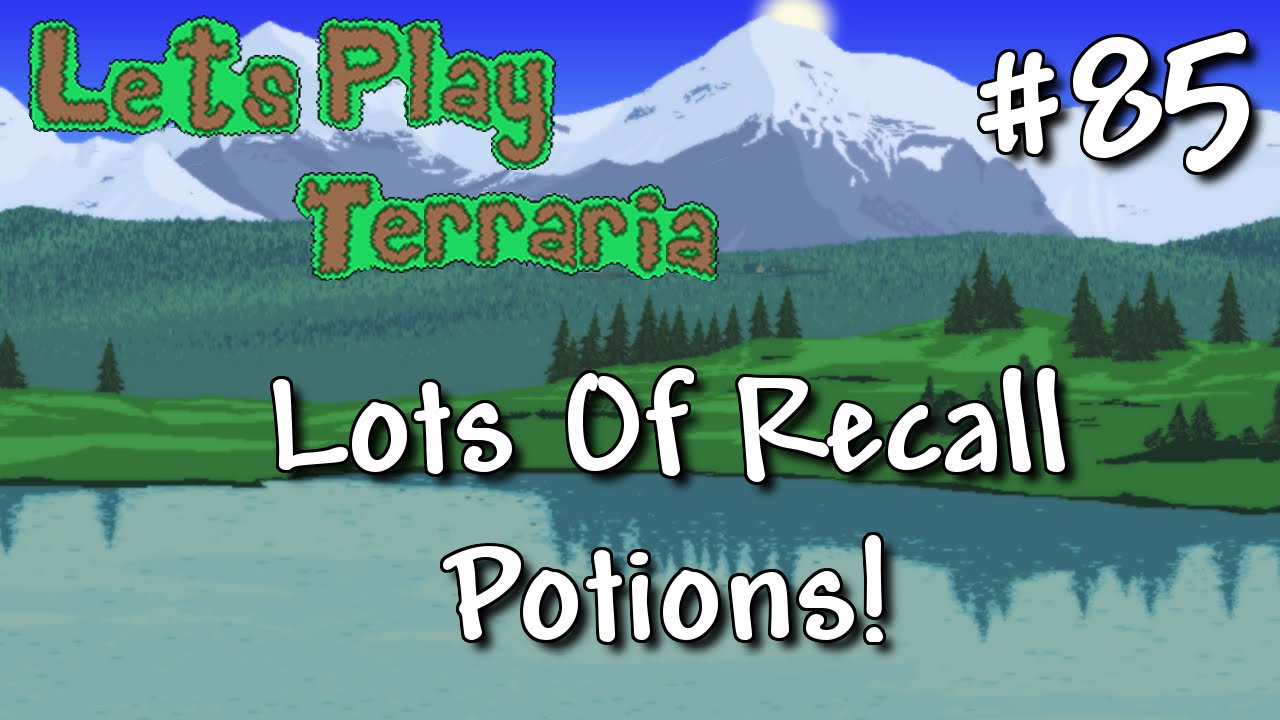 Lots Of Recall Potions! - Let's Play Terraria Coop Ep 85 - YouTube