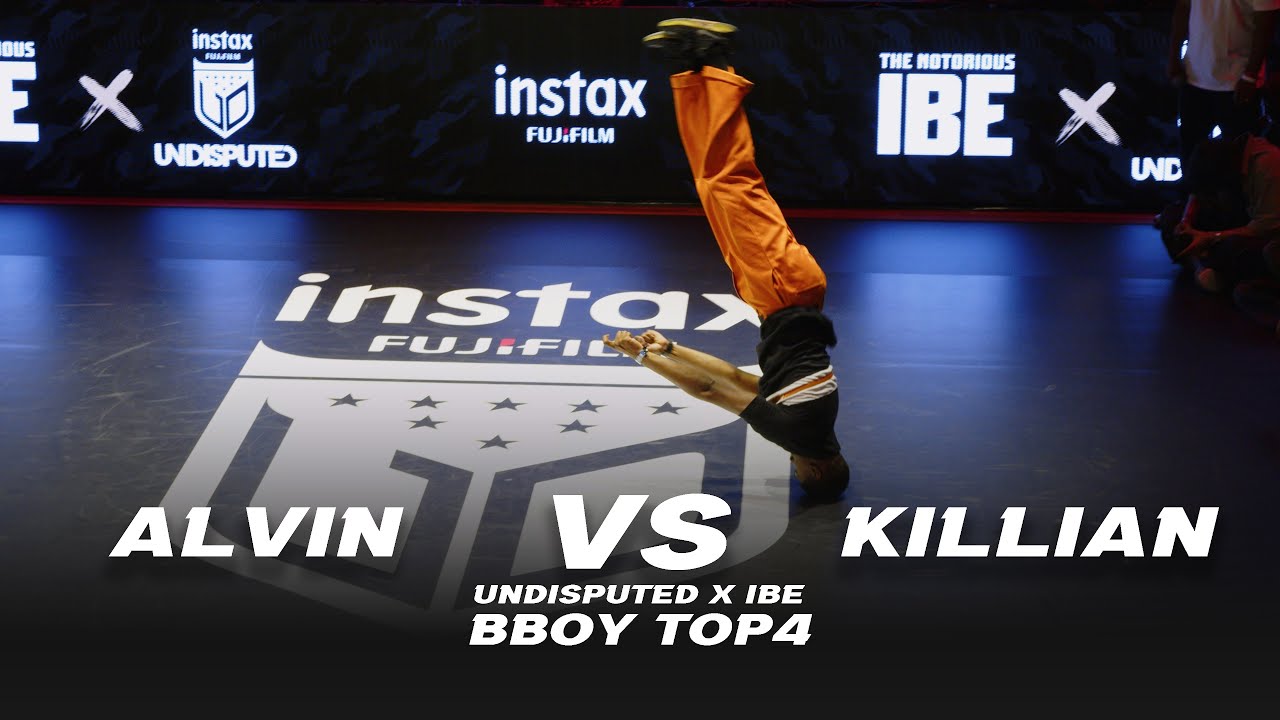 Alvin VS Killian | 1vs1 BBOY TOP4 | Undisputed x IBE 2024 - YouTube
