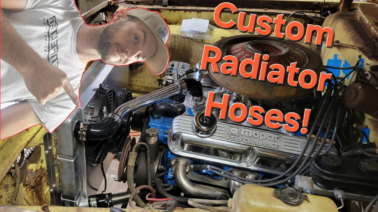 How To Make Custom Radiator Hoses: Making Hoses For The Barracuda - YouTube