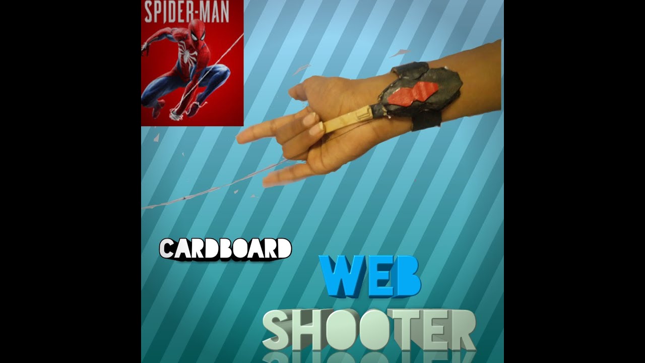How to make a spider man web shooter from cardboard/ easy web shooter ...