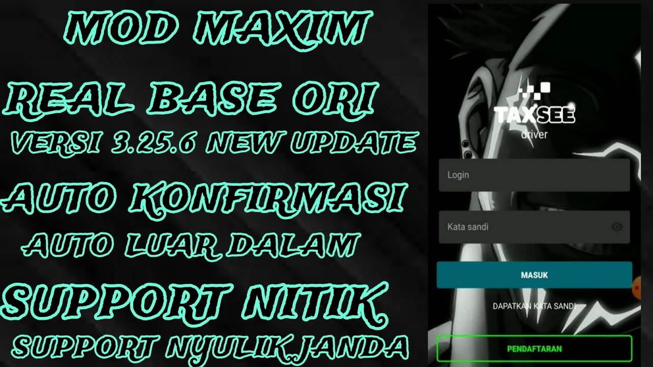 MOD MAXIM BLACK-ID T1 JUNI 2024 VERSI TERBARU 3.25.14 AUTO KONFIRM LUAR DALAM SUPPORT NITIK ...