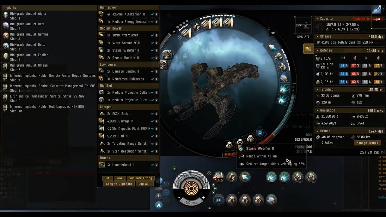 Eve online - How To, Freighter Webbing - YouTube