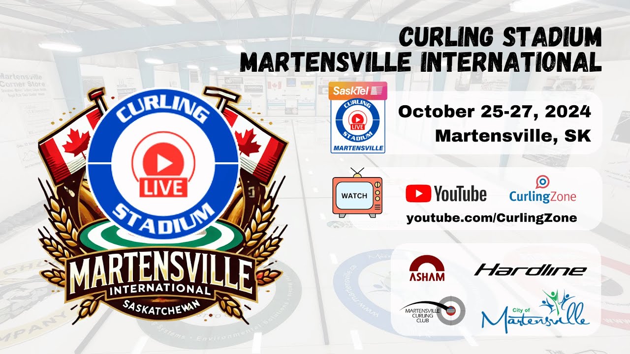 Nancy Martin vs. Amber Holland - Draw 6 - Curling Stadium Martensville ...