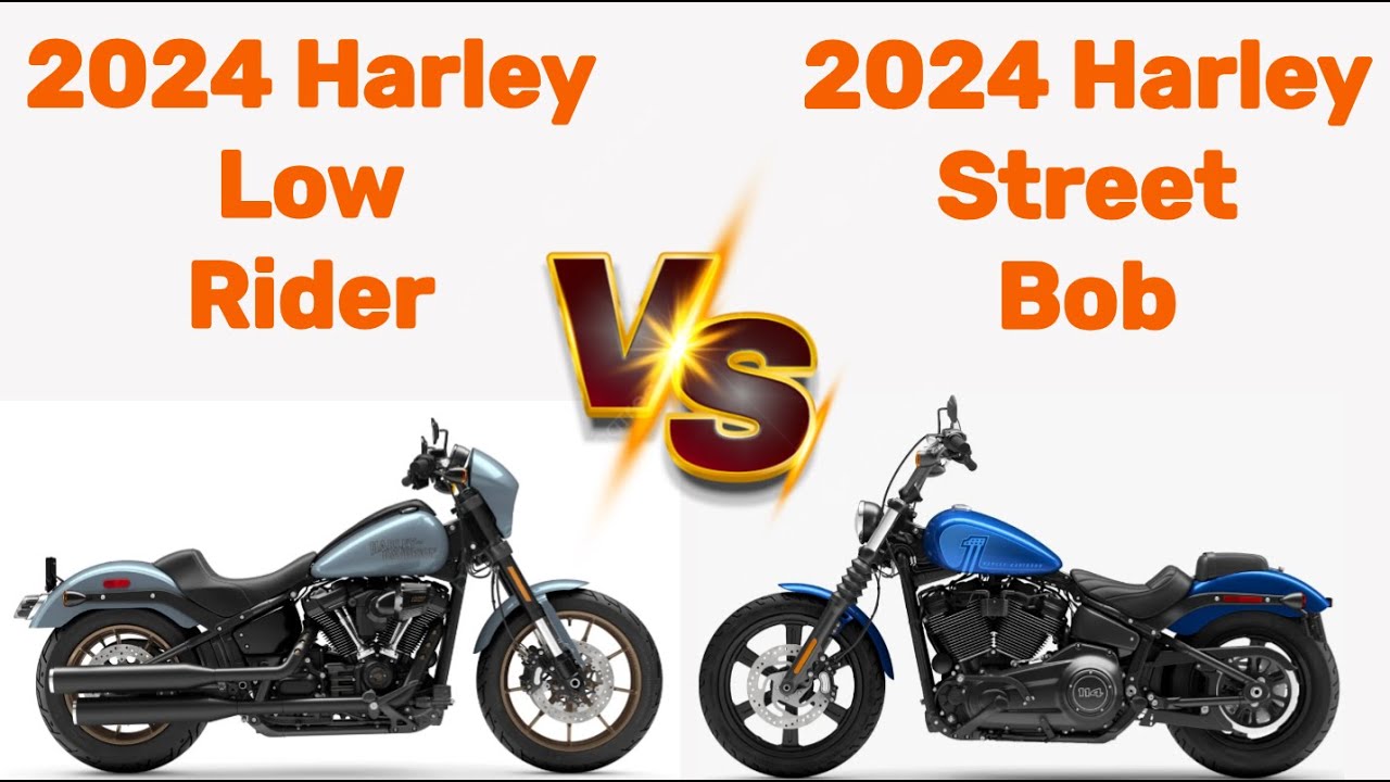 Comparing the Low Rider S, Low Rider ST, and Street Bob 114 - YouTube