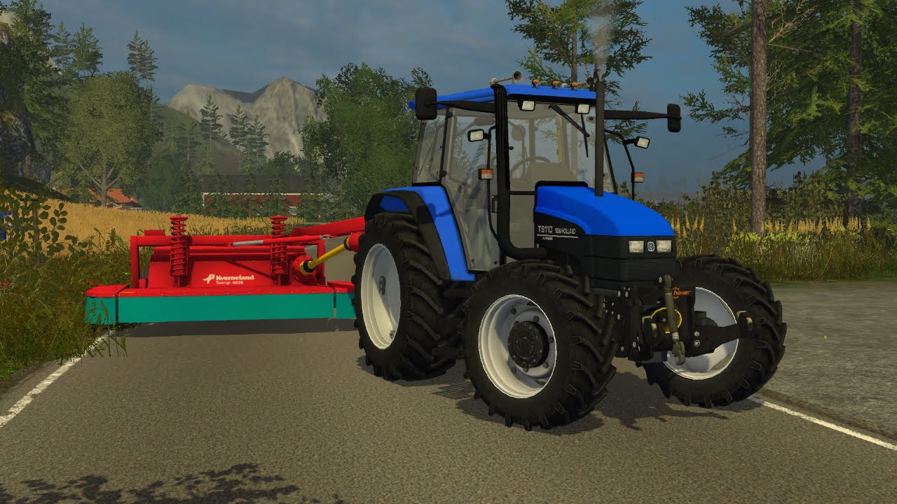 Mowing with Kverneland and NH in Norway! | FS15 - YouTube