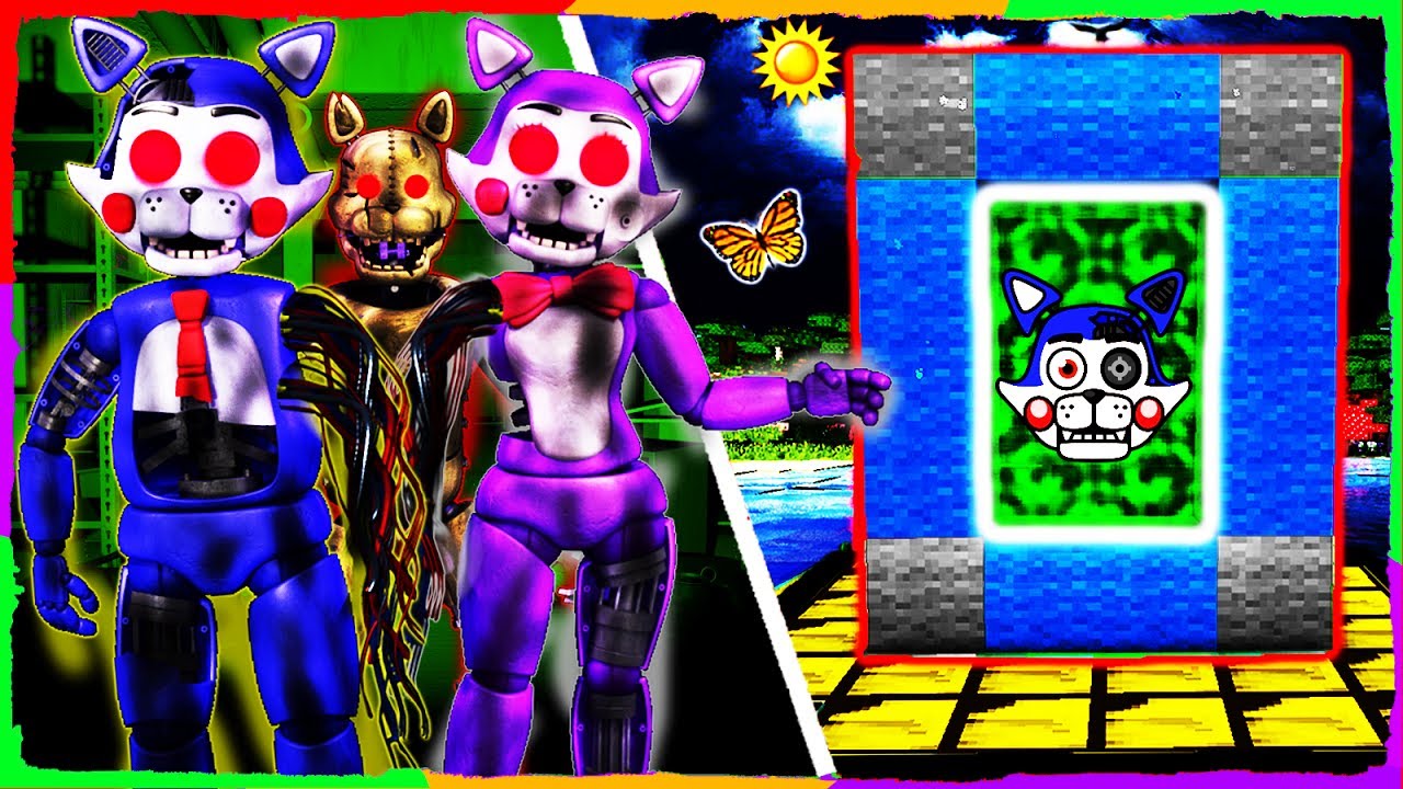 Minecraft FNAF - How to Make a Portal to FIVE NIGHTS AT CANDY'S 2 - YouTube