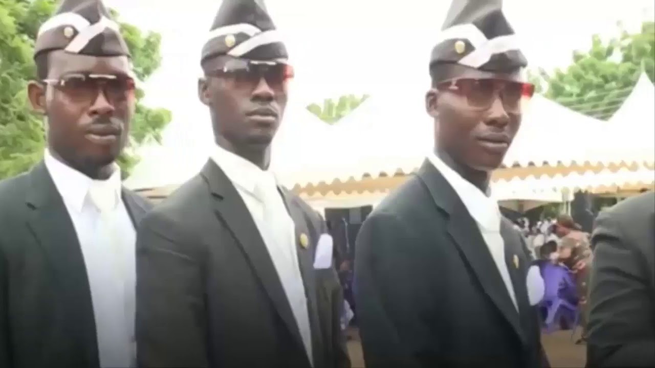 *VERSIÓN EXTENDIDA* MEME NEGROS BAILANDO CON ATAÚD EN FUNERAL - YouTube
