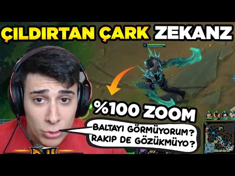 ZEKANZ ÇILDIRDI 2! KAMERAYI %100 ZOOM YAPTIRIP ZEKANZA HAYATININ EN ZOR MAÇINI OYNATTIK!  Zekanz
